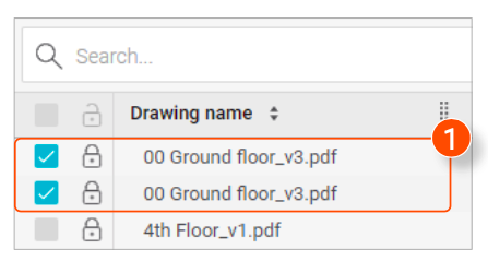 How do I move drawings?